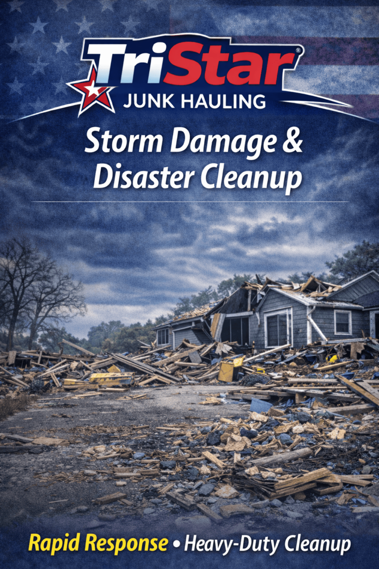 Storm & Disaster Cleanup Services | TriStar Junk Hauling